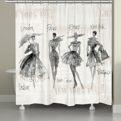 Latitude Run® Shyann Shower Curtain And Reviews Wayfair